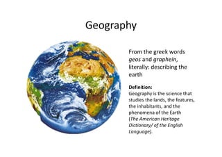 Introduction to Physical Geography | PDF
