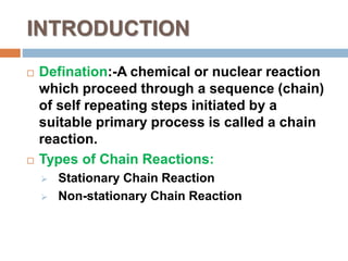 Chain Reactions | PPTX