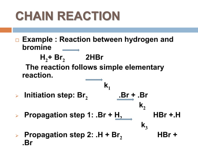 Chain Reactions | PPTX | Chemistry | Science