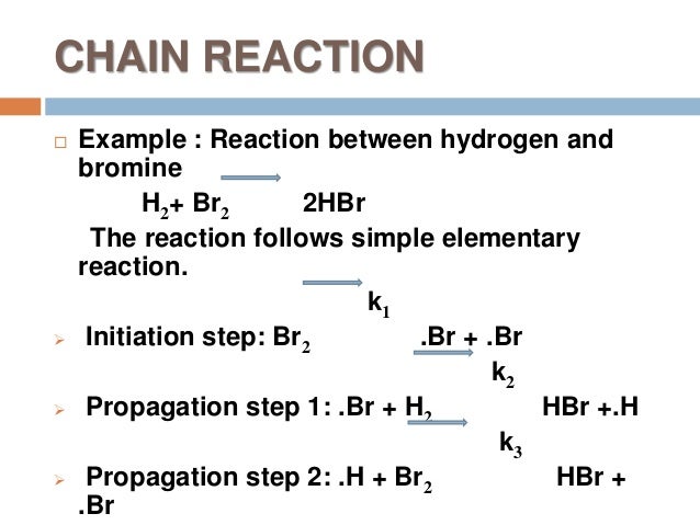 Chain Reactions