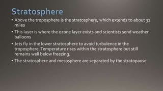 Atmospheric Structure and Composition | PPTX