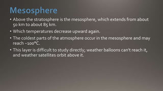 Atmospheric Structure and Composition | PPTX