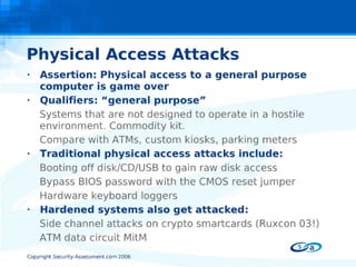 Physical Access Attacks with Firewire | PDF