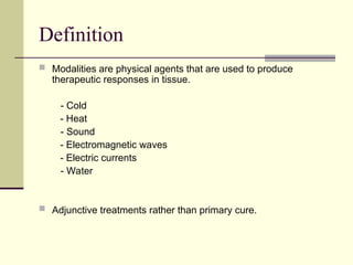 PHYSICAL-AGENT-MODALITIES-1 rehabilitation | PPT