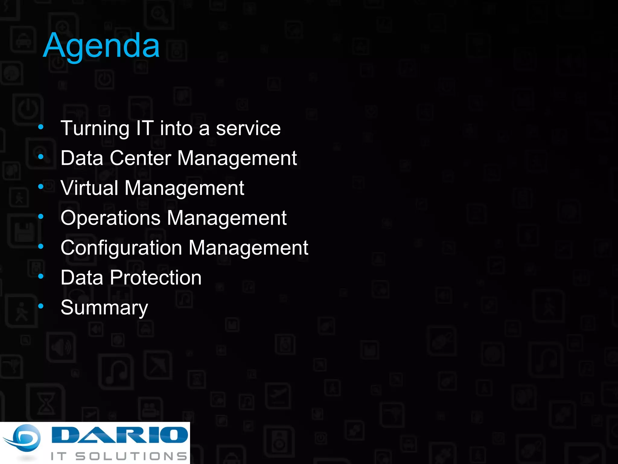 Physical And Virtual Server Management | PPT