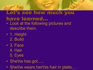 physical-appearence-flashcards-picture-dictionaries_102295.ppt