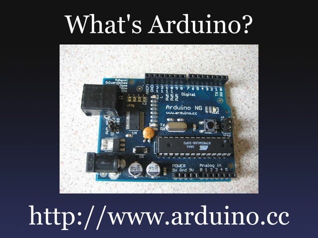 Physical Computing With The Arduino Platform And Ruby Ppt