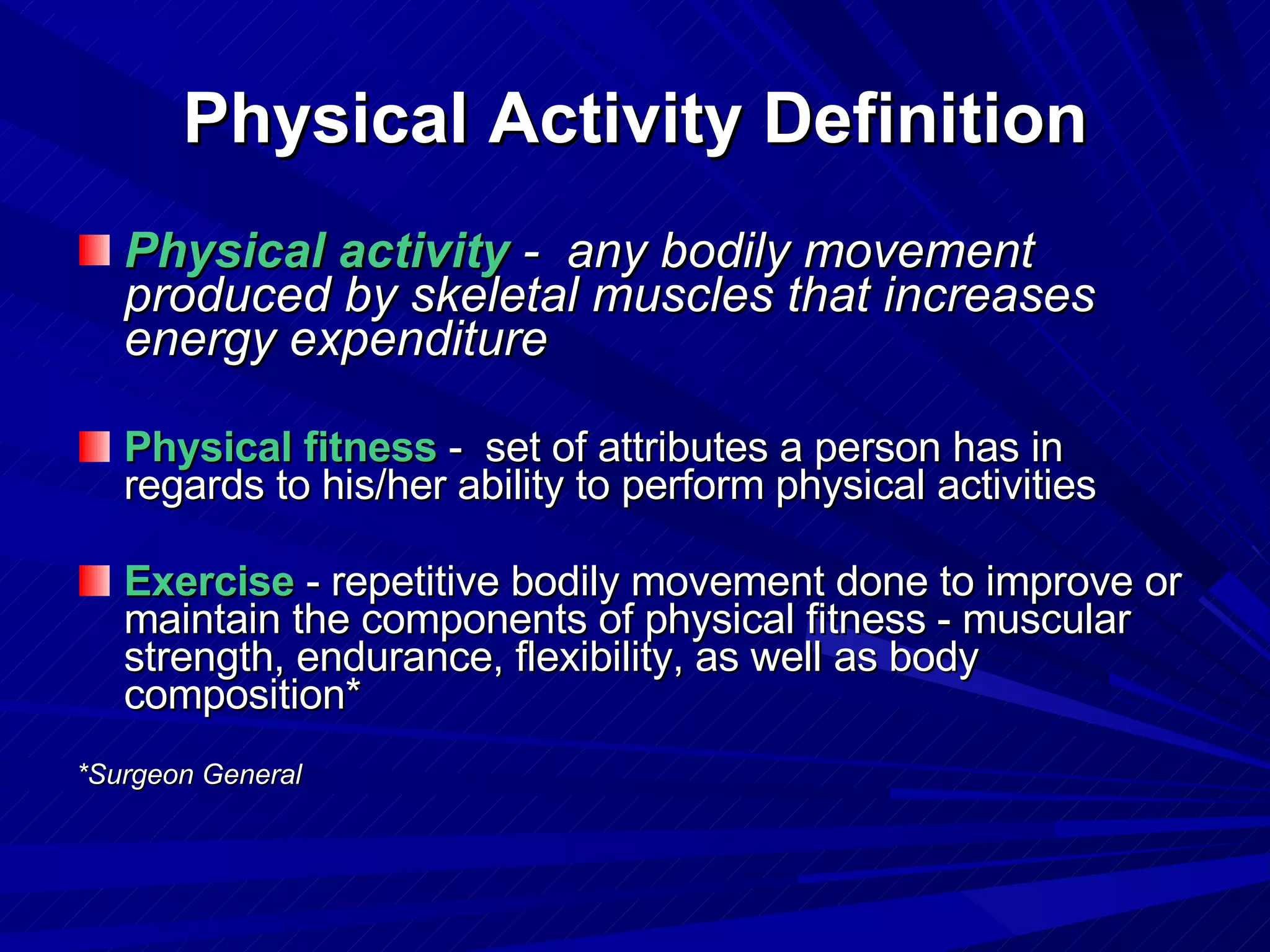 Prevalence of Physical Activity and Barriers to Physical Activity Among ...