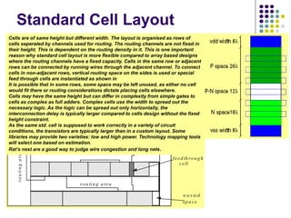 Physical Design, ASIC Design, Standard Cells | PDF