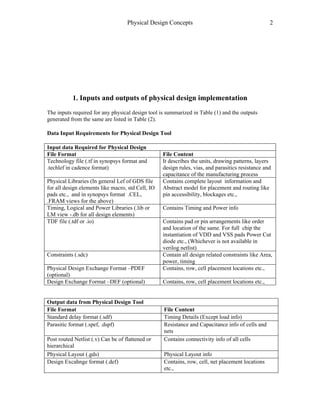 Physical design-complete | PDF