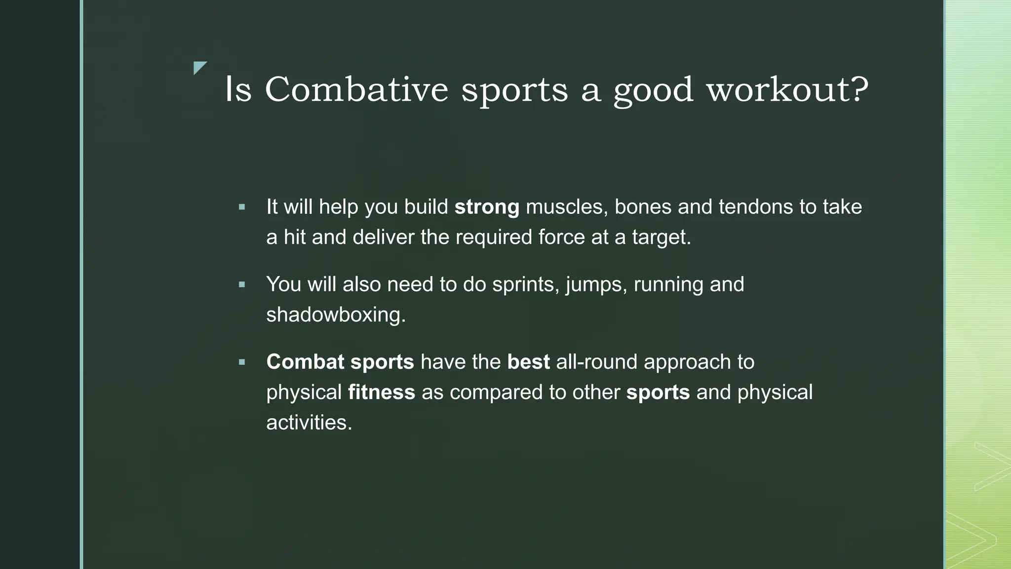 Physical-Education-2-combative powerpoint presentation | PDF