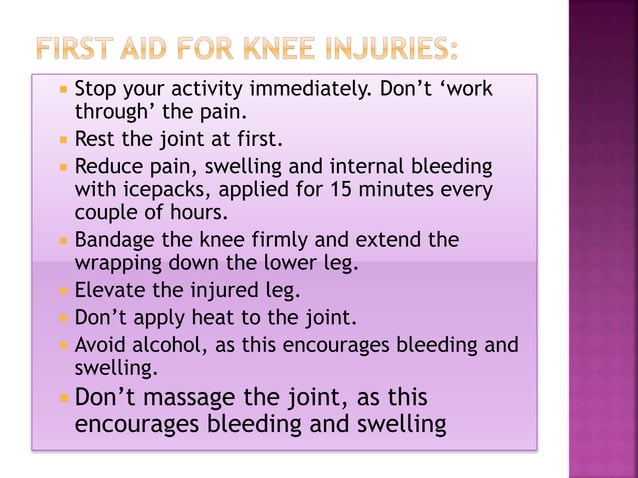 Physical education-9-quarter-1 TNHS | PPTX | First Aid | Injuries