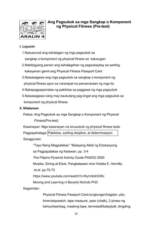 Physical education 5 | PDF