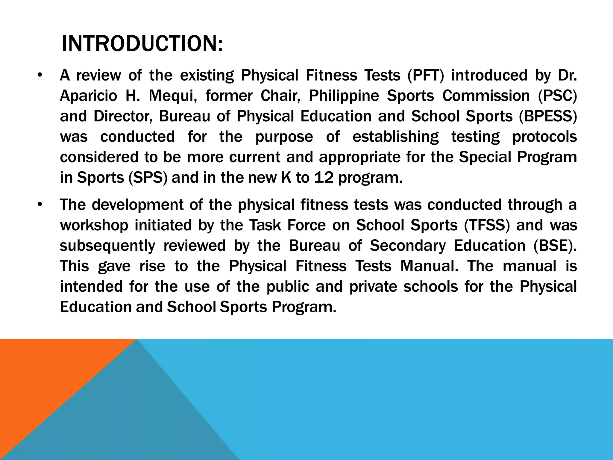 Physical fitness-tests-presentation-1 | PPTX