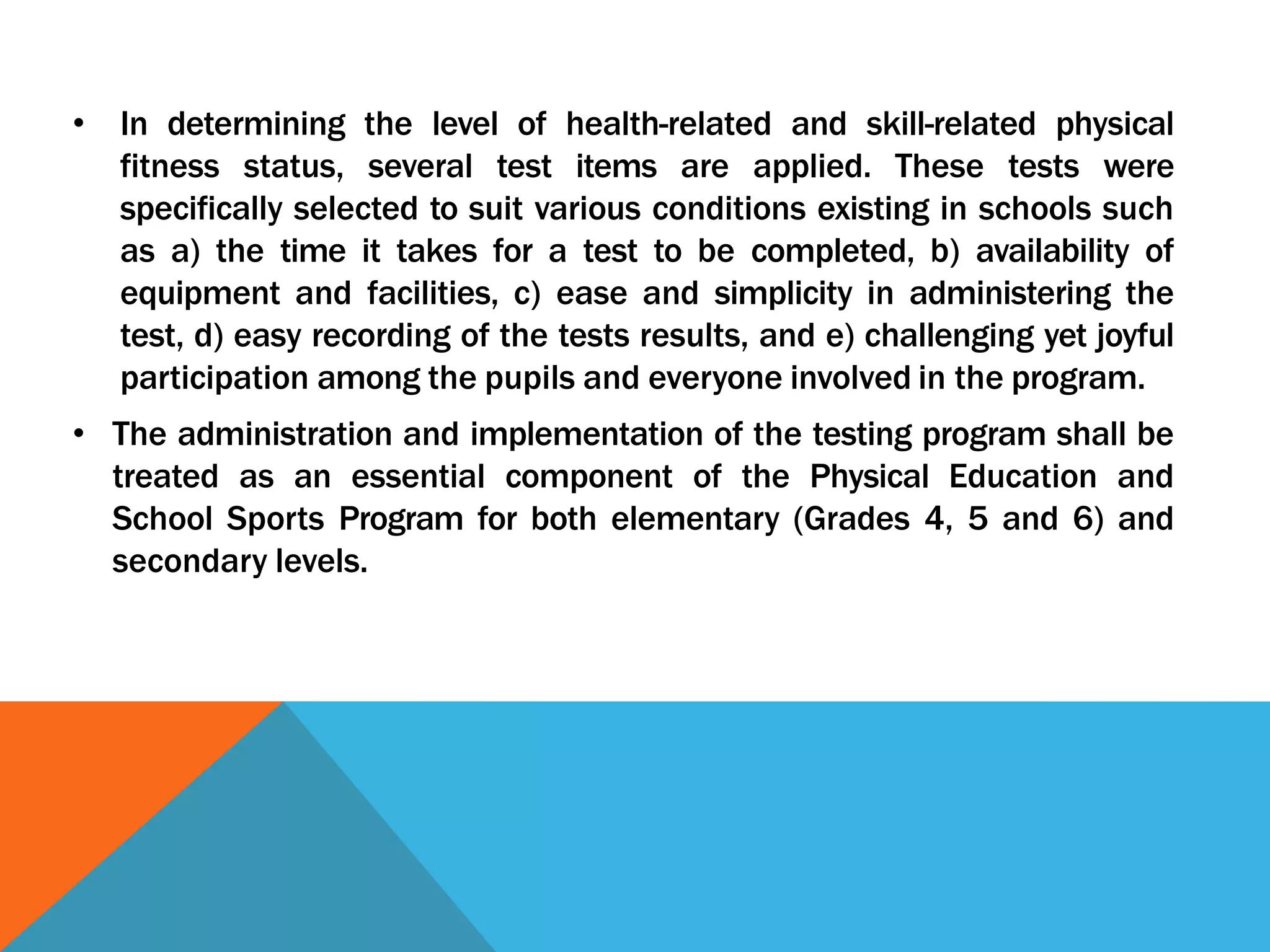 Physical fitness-tests-presentation-1 | PPTX