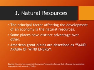 Physical/geographical factors affecting ib | PPTX | Business | Business ...