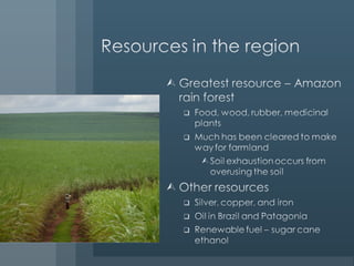 Physical Geography Of South America | PPT