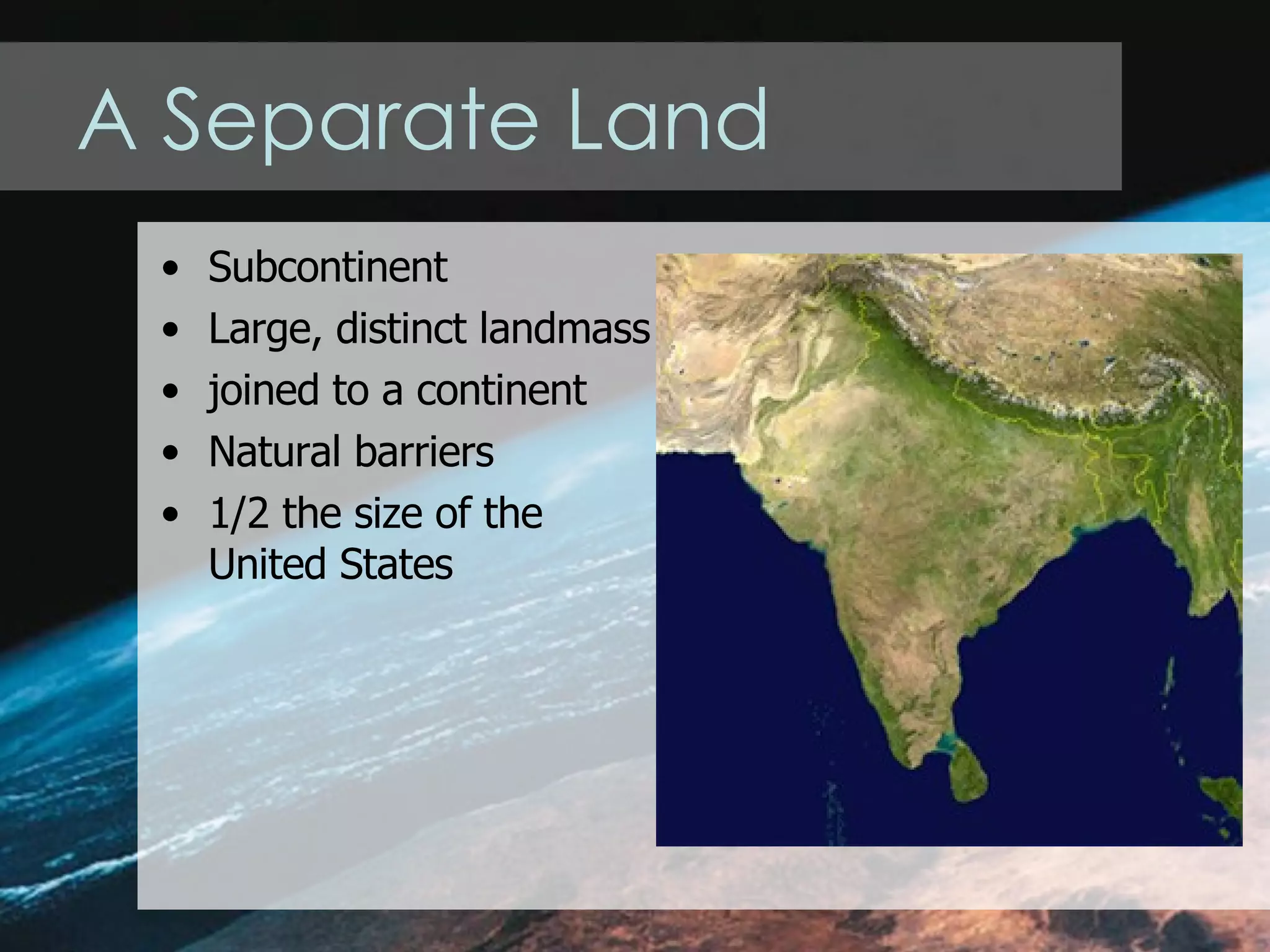 Physical Geography Of South Asia | PPT
