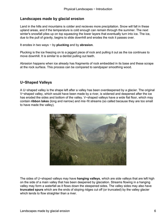 Physical Landscapes | PDF