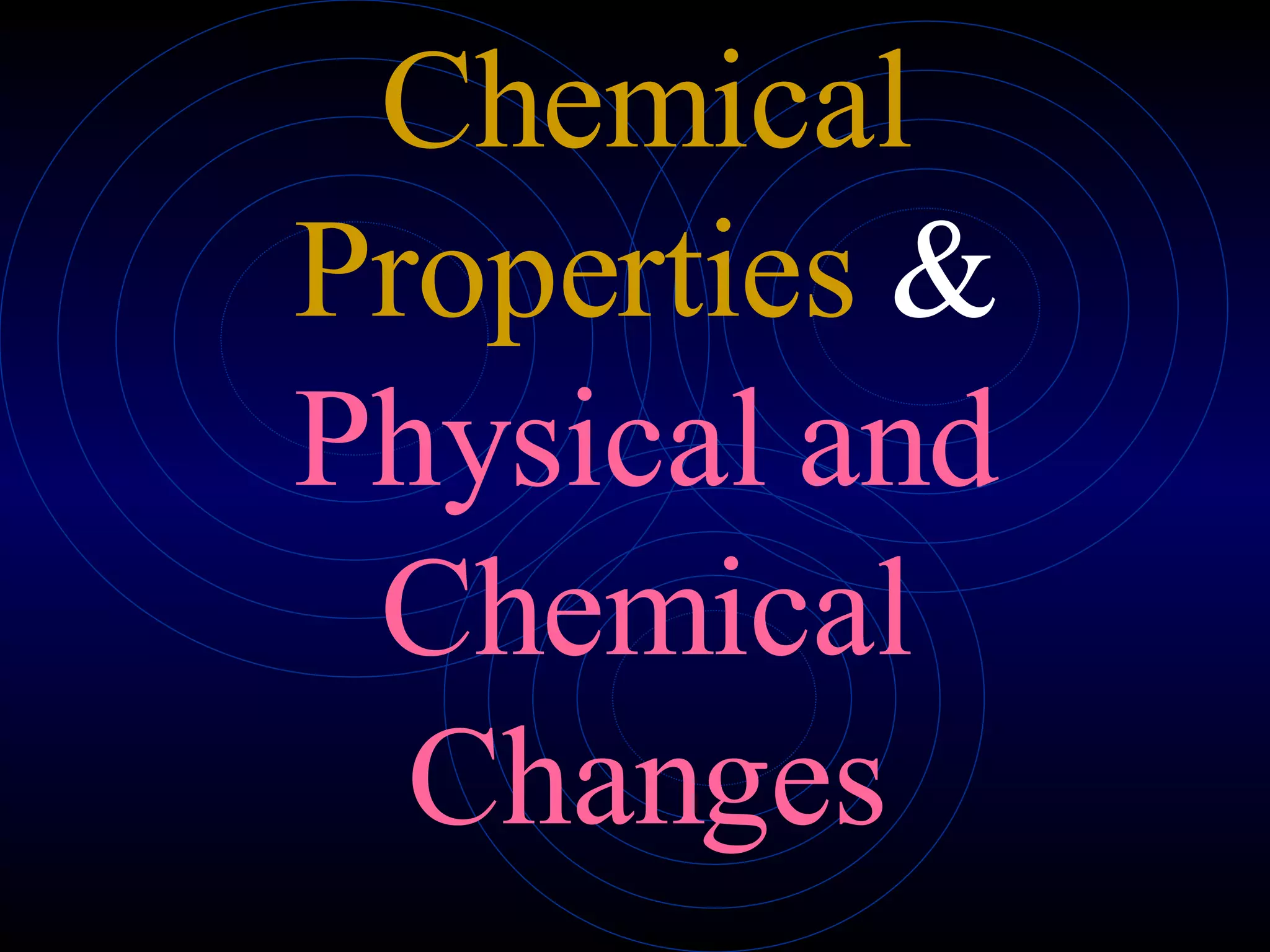 Physical Or Chemical Change Qz | PPT