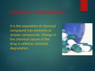 Causes of degradation and potential adverse effect of instability in ...