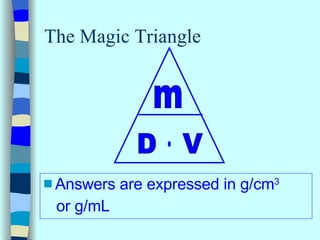 Physical Properties Of Matter | PPT