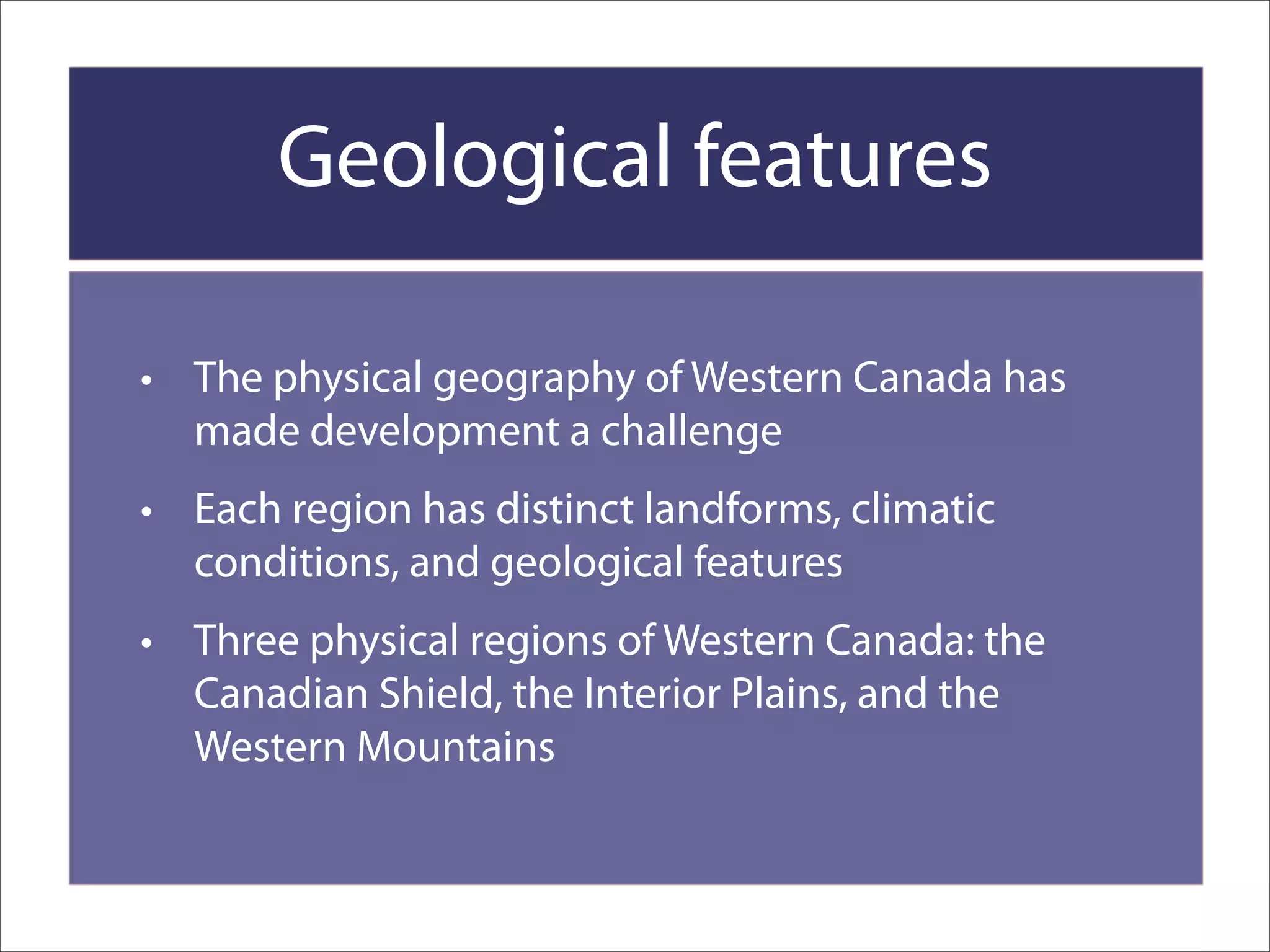 Physical Regions Of Western Canada | PDF | Geography | Science