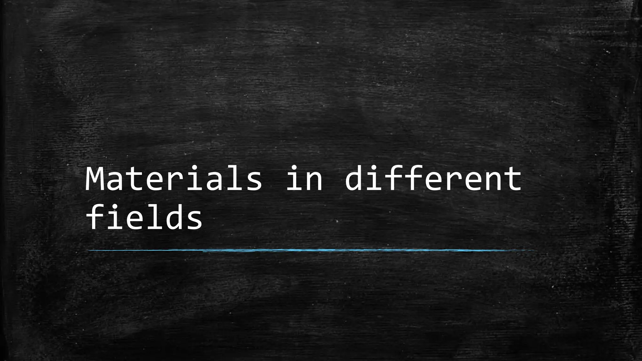 Properties and Structures and Uses of Different Materials | PPTX