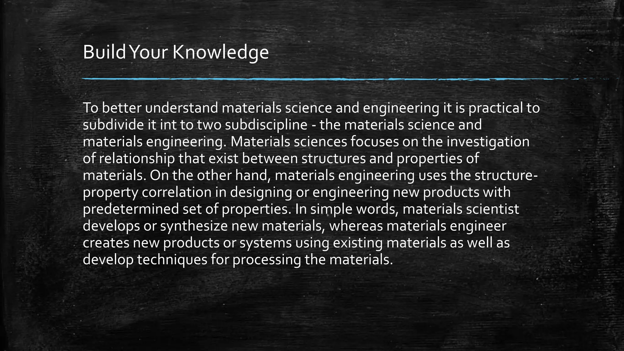 Properties and Structures and Uses of Different Materials | PPTX