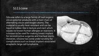 Properties and Structures and Uses of Different Materials | PPTX