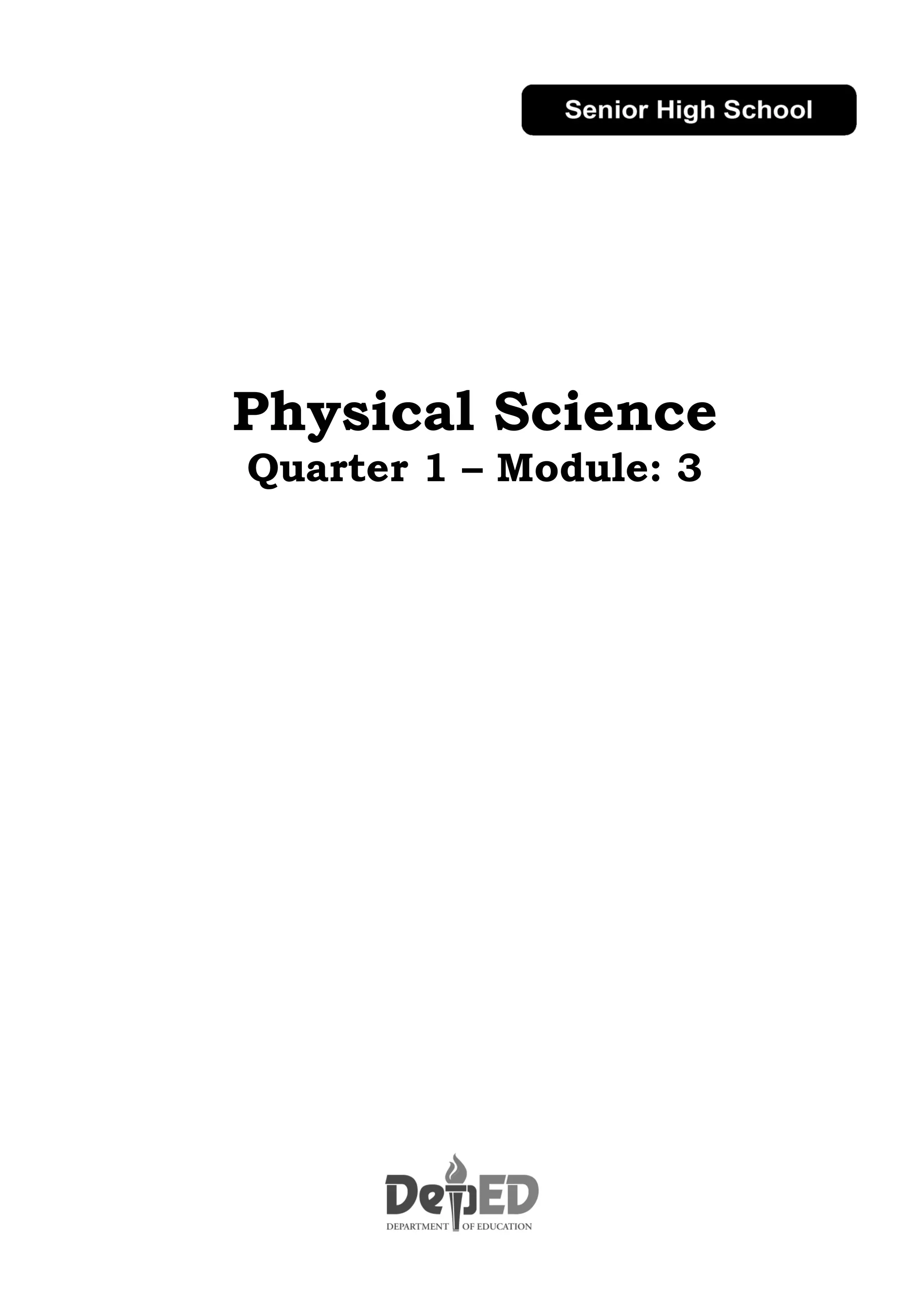 Physical science11 q1-module-3-1_08082020 | PDF