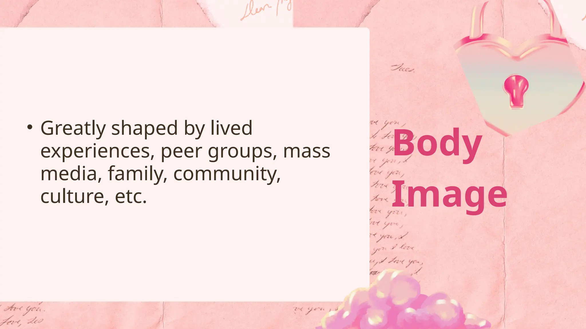 Understanding the Self- Midterm- Physical Self | PPTX