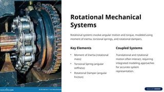 Physical-System-Modeling for Controls Engineering | PPTX