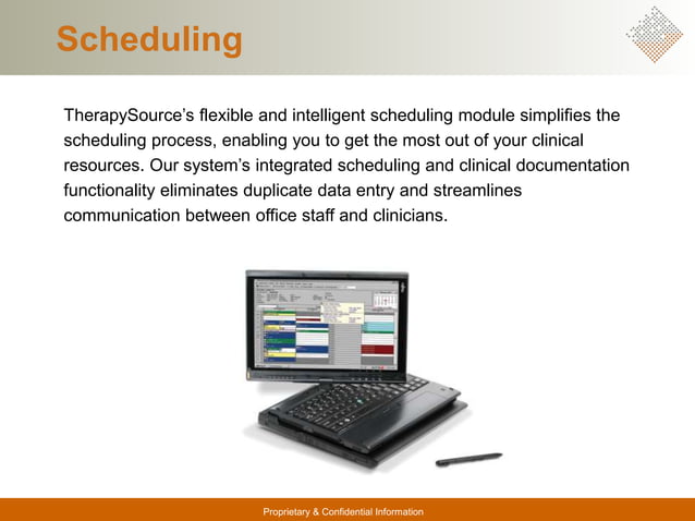 Physical Therapy Software Scheduling | PPT