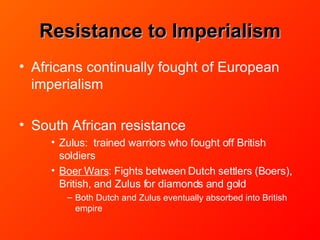 Physical To Imperialism | PPT