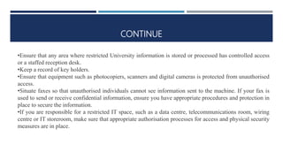 Physical access control | PPTX
