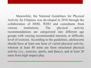 Physical Activities and Exercise.pptxfff | PPTX