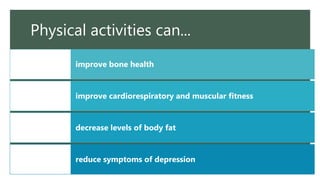 Physical Activities and Fitness | PPTX