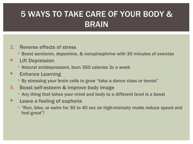 Physical activities and_preservation_of_brain_function | PPT