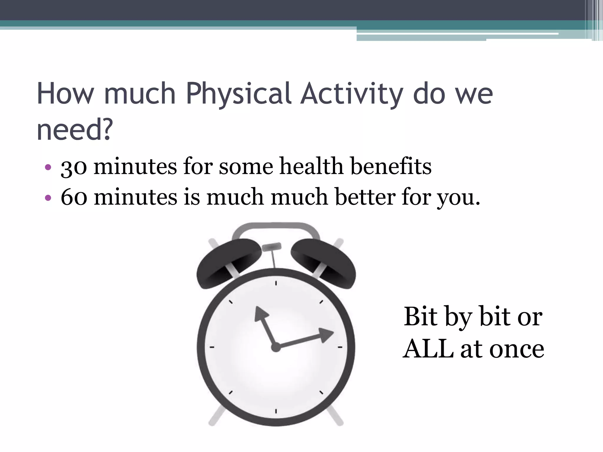 Physical activity | PPTX