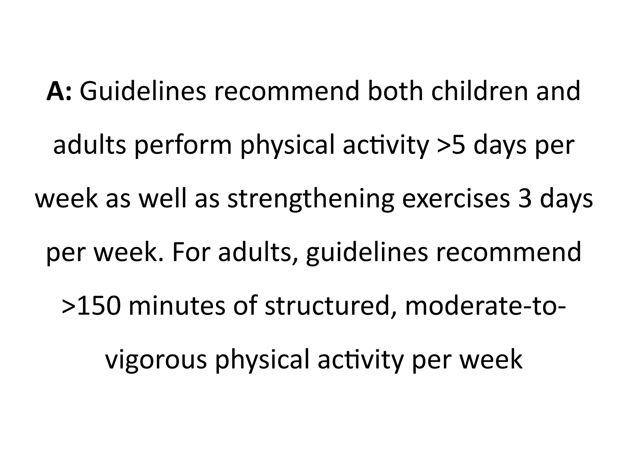 What is Physical Activity And Sedentary Behaviour? | PDF