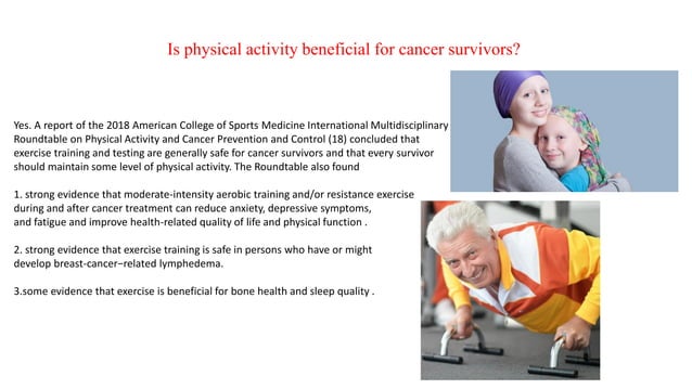 Physical activity and cancer | PDF | Cancer | Diseases and Conditions