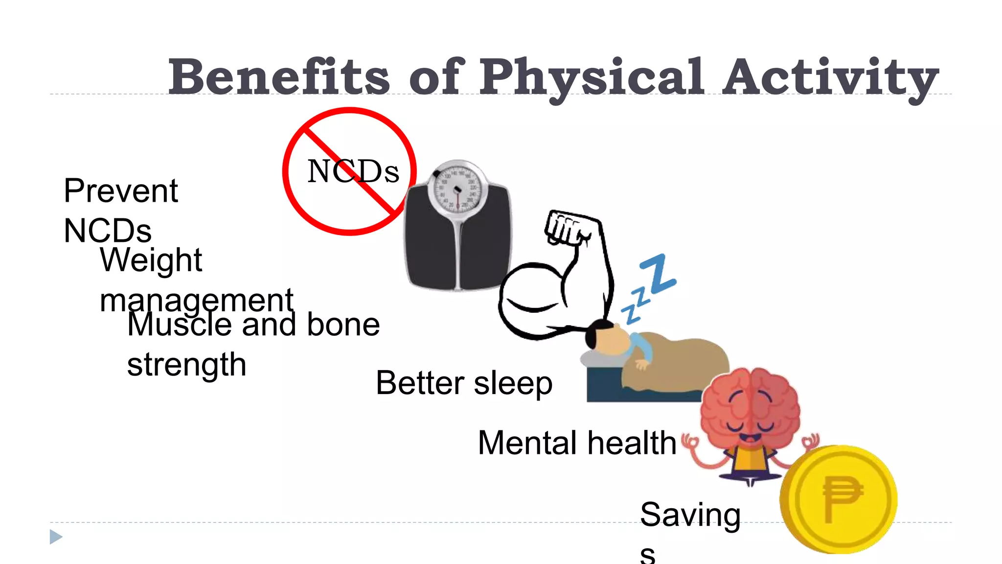 Physical activity and healthy diet | PPTX