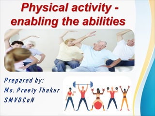 Physical activity and Successful aging | PDF