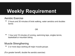 Physical activity plan | PPT