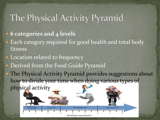 Physical activity pyramid | PPTX