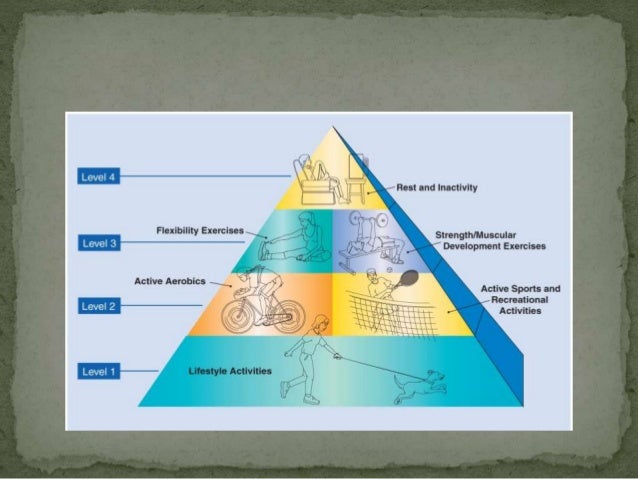 Physical activity pyramid