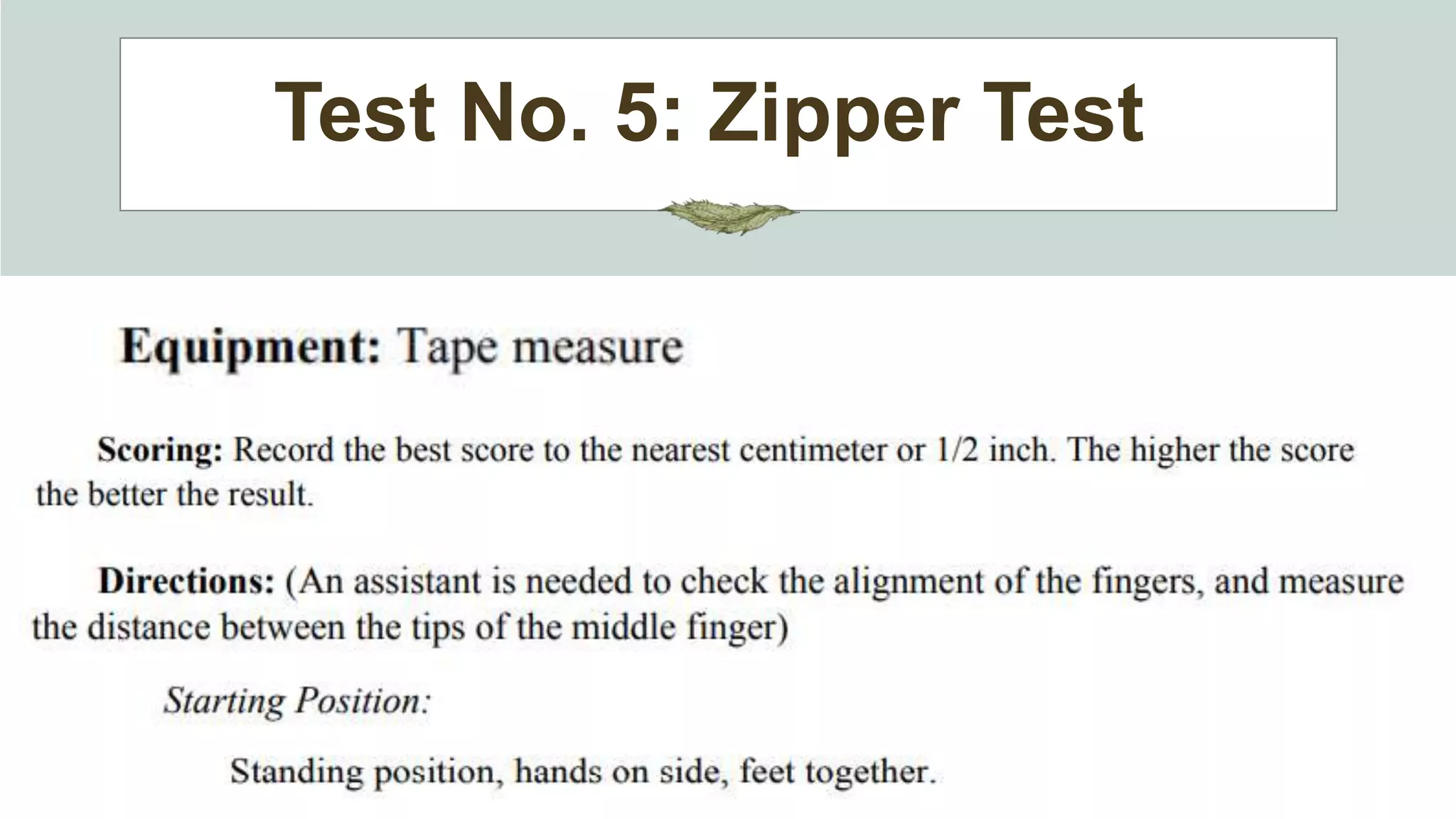 Physical Activity Towards Health and Fitness 3 Fitness Testing ...