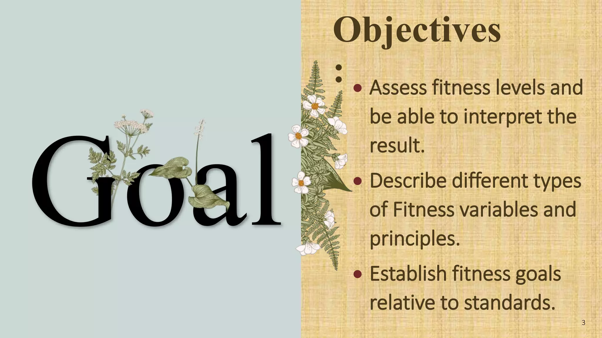 Physical Activity Towards Health and Fitness 3 Fitness Testing ...