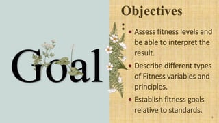 Physical Activity Towards Health and Fitness 3 Fitness Testing ...